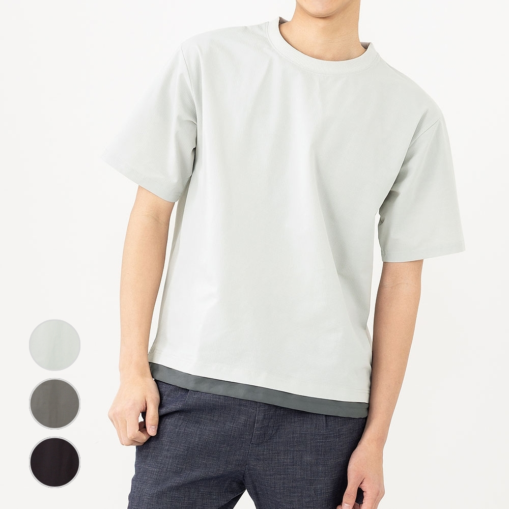 UrbanSmart メッシュ半袖Tシャツ ライトグレー M【1週間~10日後 UrbanSmart メッシュ半袖Tシャツ ライトグレー M【1週間~10日後